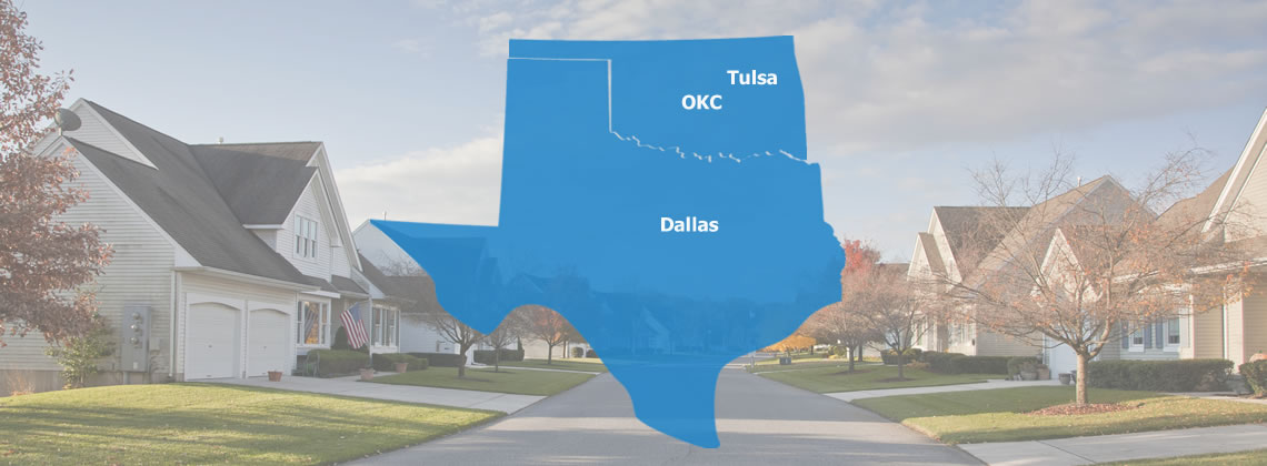 From Tulsa To Dallas Map